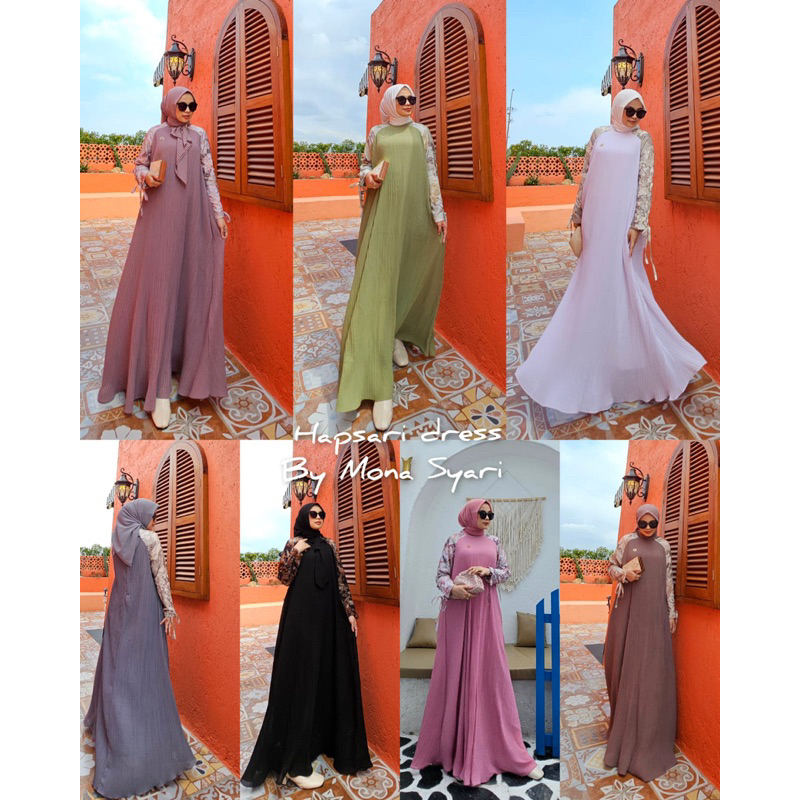 Jual Hapsari dress by mona syari | Shopee Indonesia