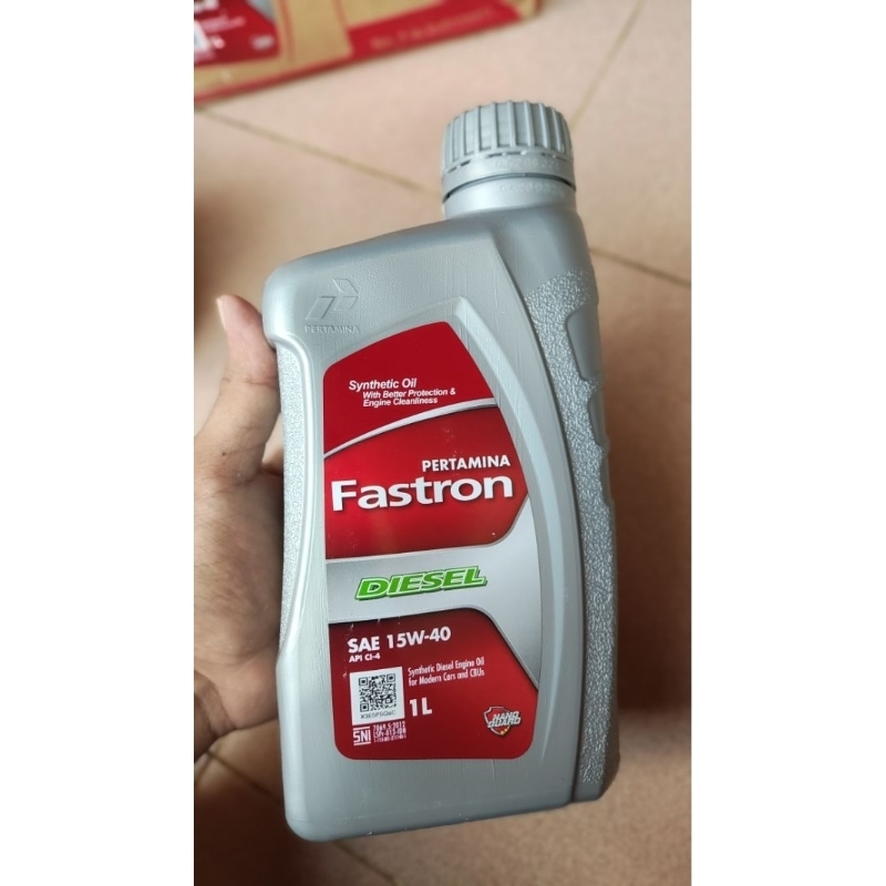 Jual Oli Mesin Pertamina Fastron Diesel 15W-40 (1 Liter) | Shopee Indonesia