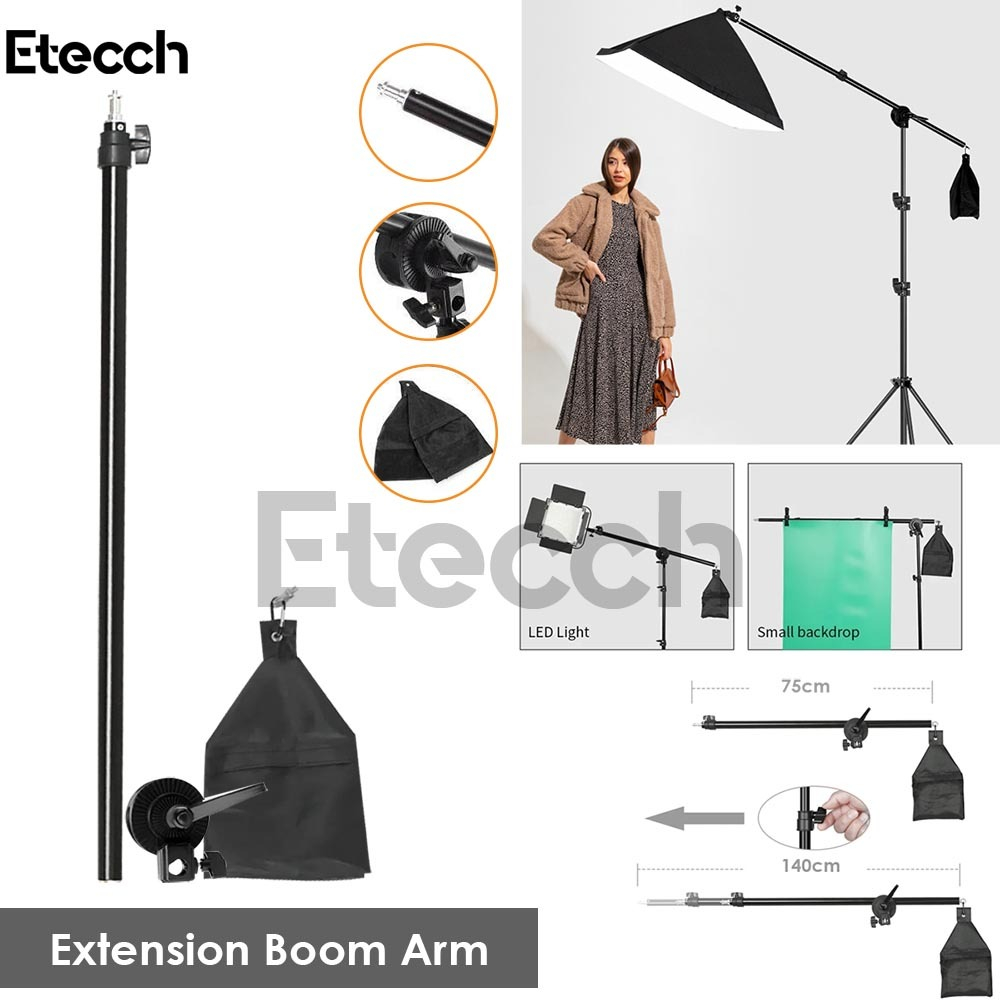 Jual Extension Arm Softbox Dan Reflektor Stand Boom Arm Stand Bar Untuk ...