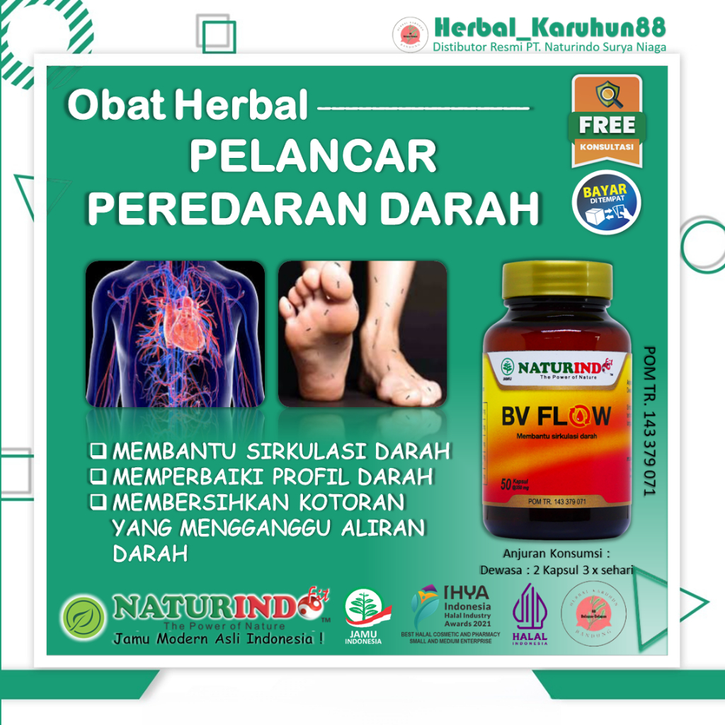 Jual Obat Herbal Kesemutan Kram Kebas Varises Cegah Penyumbatan ...
