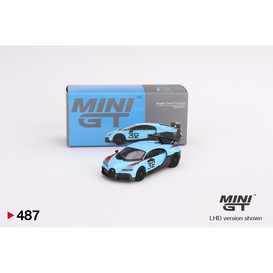 Jual MINI GT MINIGT 487 Bugatti Chiron Pur Sport "Grand Prix" | Shopee ...