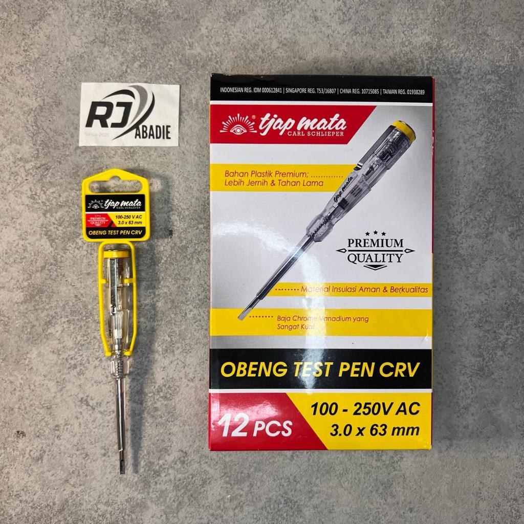 Jual Obeng Tespen Listrik Test Pen Electric AC Tester Screwdriver Tjap ...