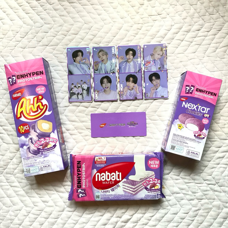 Jual READY STOCK. NABATI X ENHYPEN, AHH NEXTAR & WAFER - KOREAN GOGOUMA ...
