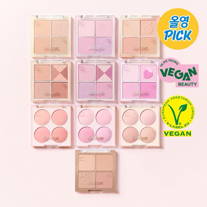 Jual Dasique - Warm Blending Mood Cheek Blusher | Shopee Indonesia