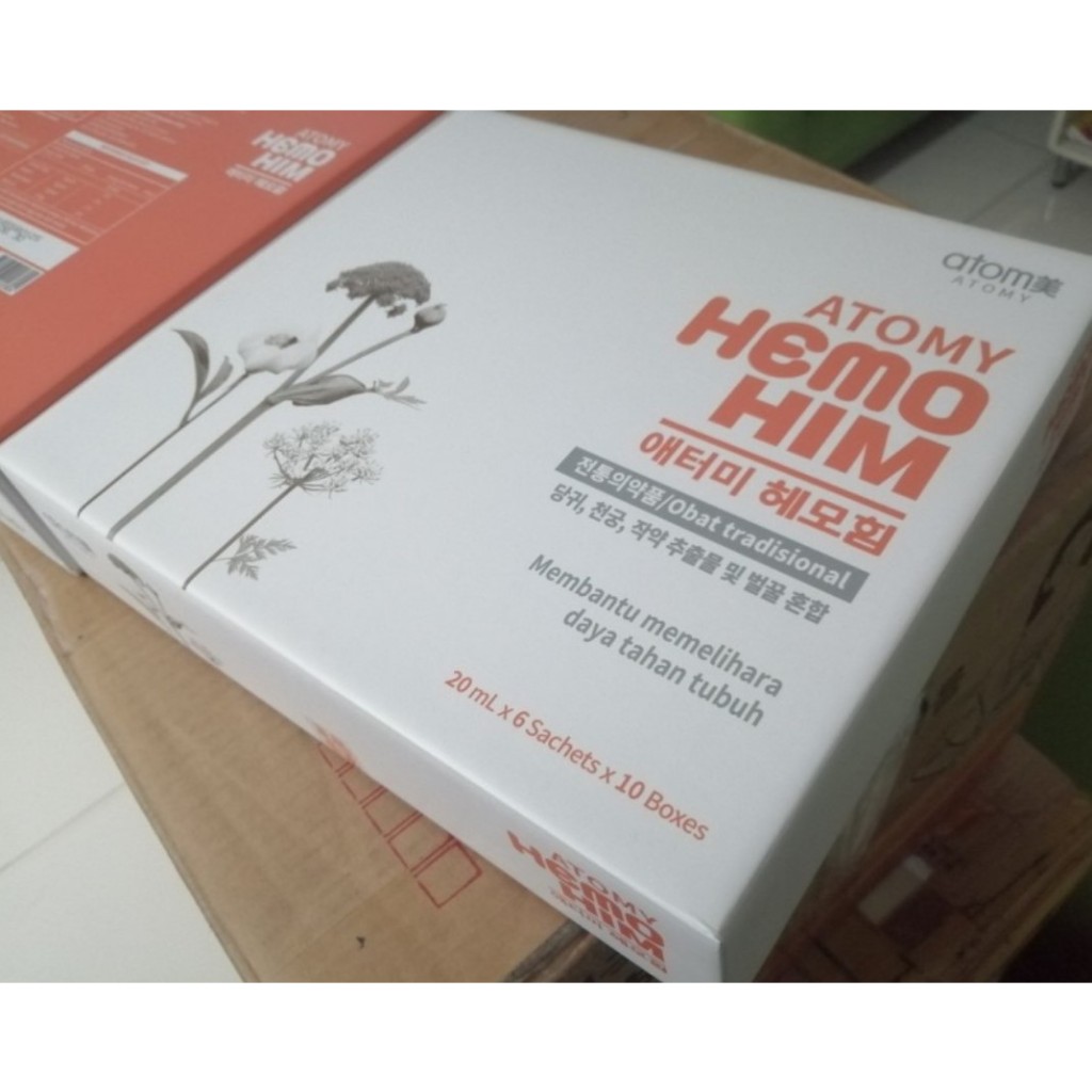 Jual Hemohim Atomy 1 Box 60 Saset Herbal Suplemen Daya Tahan Tubuh ...