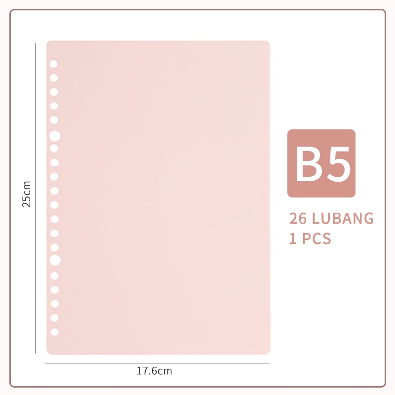 Jual Ring Binder A5 20 Ring Warna/Cover binder B5 Sampul Binder B5 ...