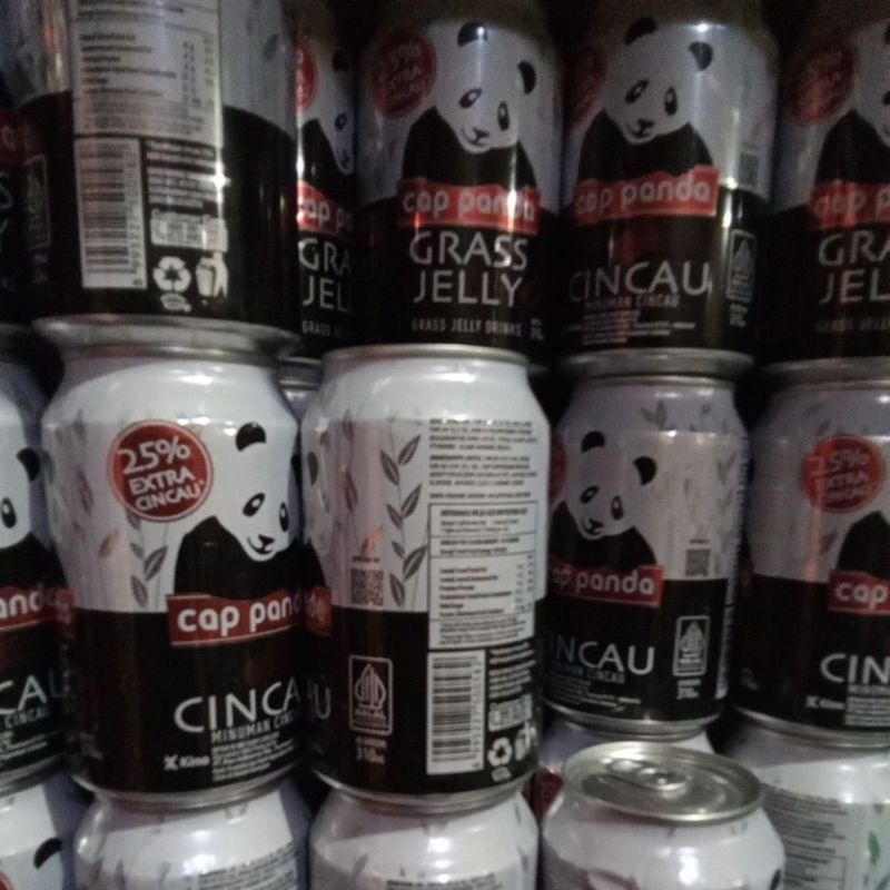 Jual PROMO MINUMAN CINCAU "PANDA" KALENG 310 ML | Shopee Indonesia