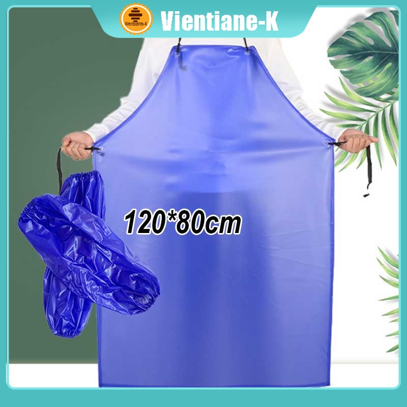 Jual Apron Pvc Waterproof Manset Lengan Pvc Oil-Proof Anti Air Untuk ...