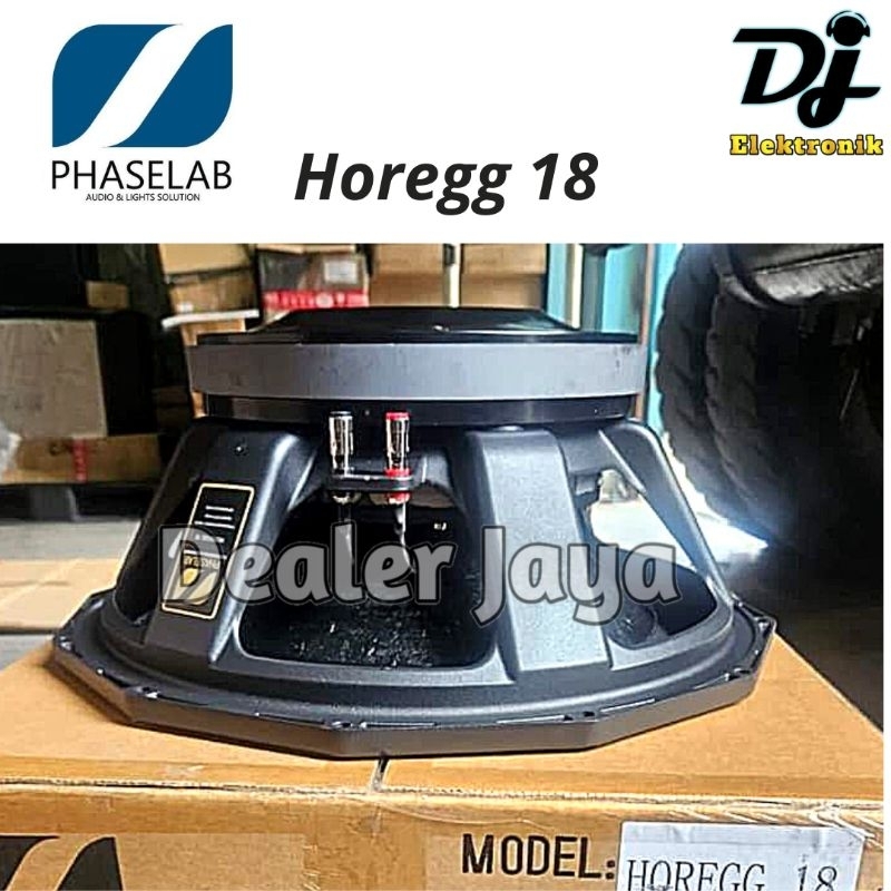 Jual Speaker Komponen Phaselab / Phase Lab HOREGG 18 / HOREG 18 ...
