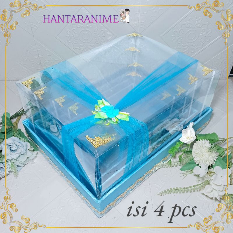 Jual Box Kotak Seserahan Pernikahan /Box Mika Hantaran Pernikahan Set 1 ...