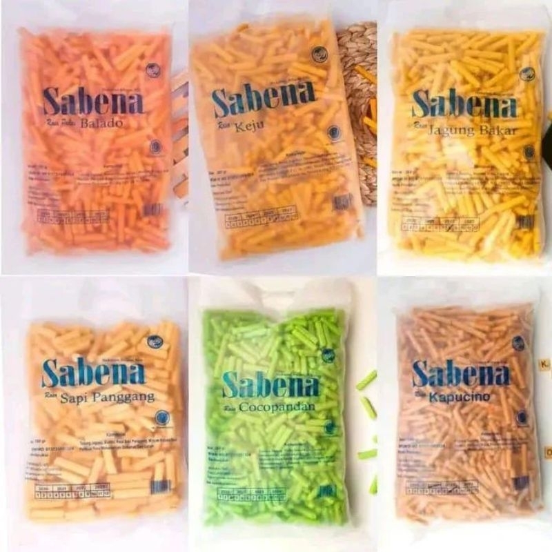 Jual Sabena Snack Stik Aneka Rasa Snack balado Sabena 360gram | Shopee ...
