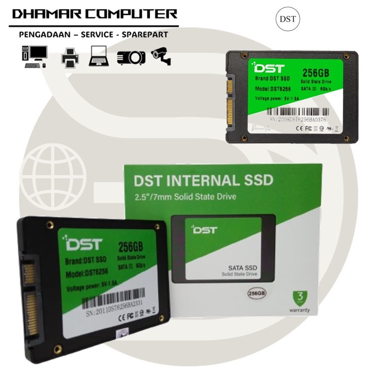 Jual SSD DST 256GB SATA GARANSI RESMI | Shopee Indonesia