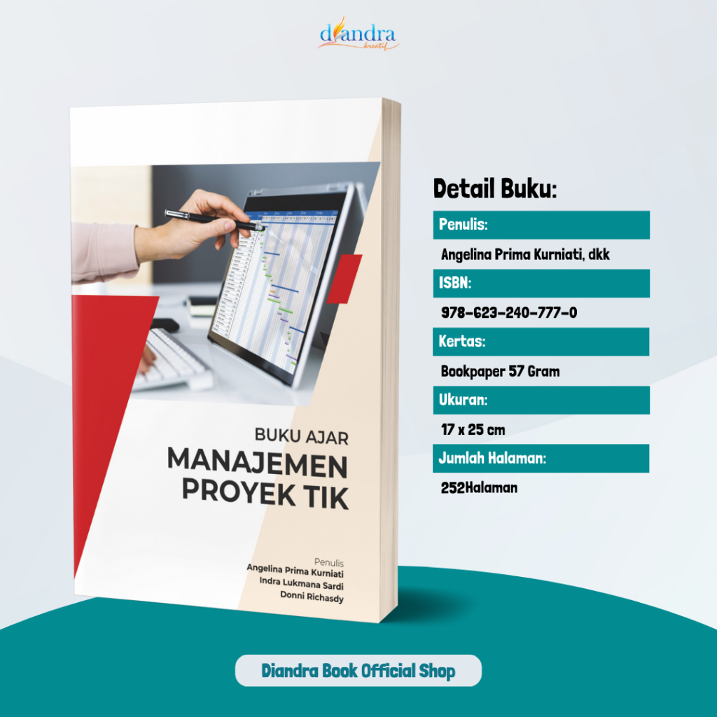 Jual Buku Ajar Manajemen Proyek TIK Buku Manajemen Karya Angelina Prima ...