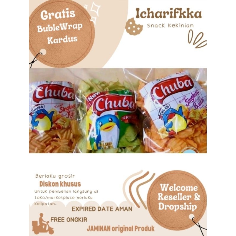 Jual CAMILAN TERMURAH PROMO SALE SNACK BRANDED ORI CHUBA kiloan,cuba ...