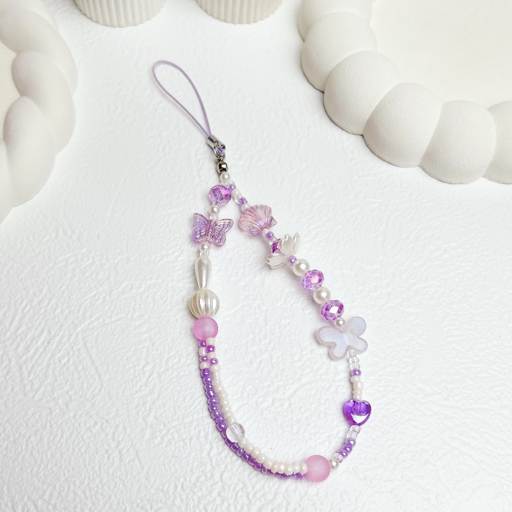 Jual PHONE STRAP BEADS KRISTAL HP TALI HP GELANG BRACELET KOREA ...