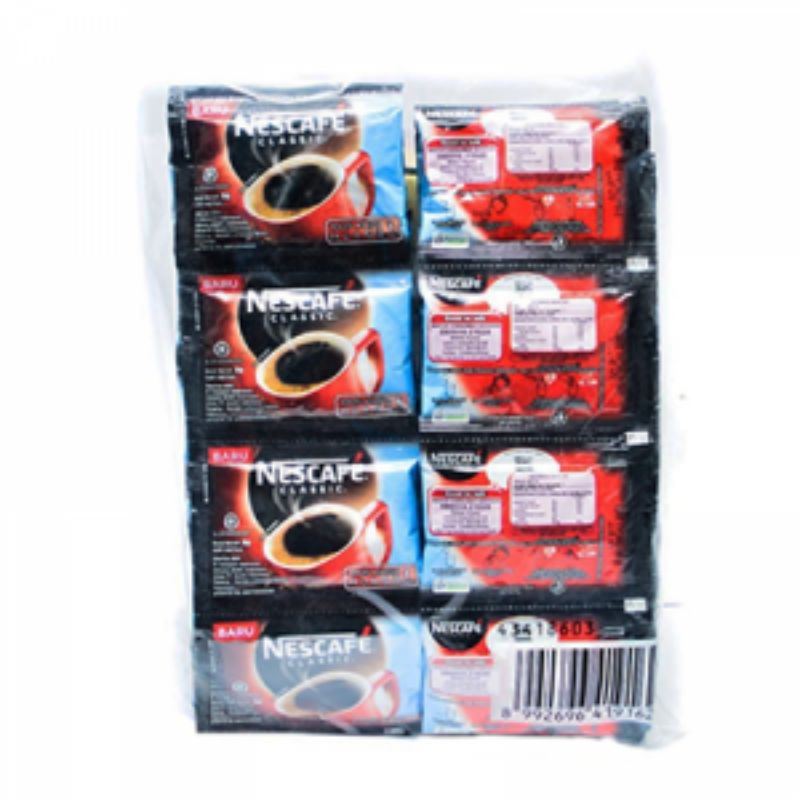 Jual NESCAFE KOPI INSTANT CLASSIC PCK 60X2g 5 Pack X 60 Pcs | Shopee ...