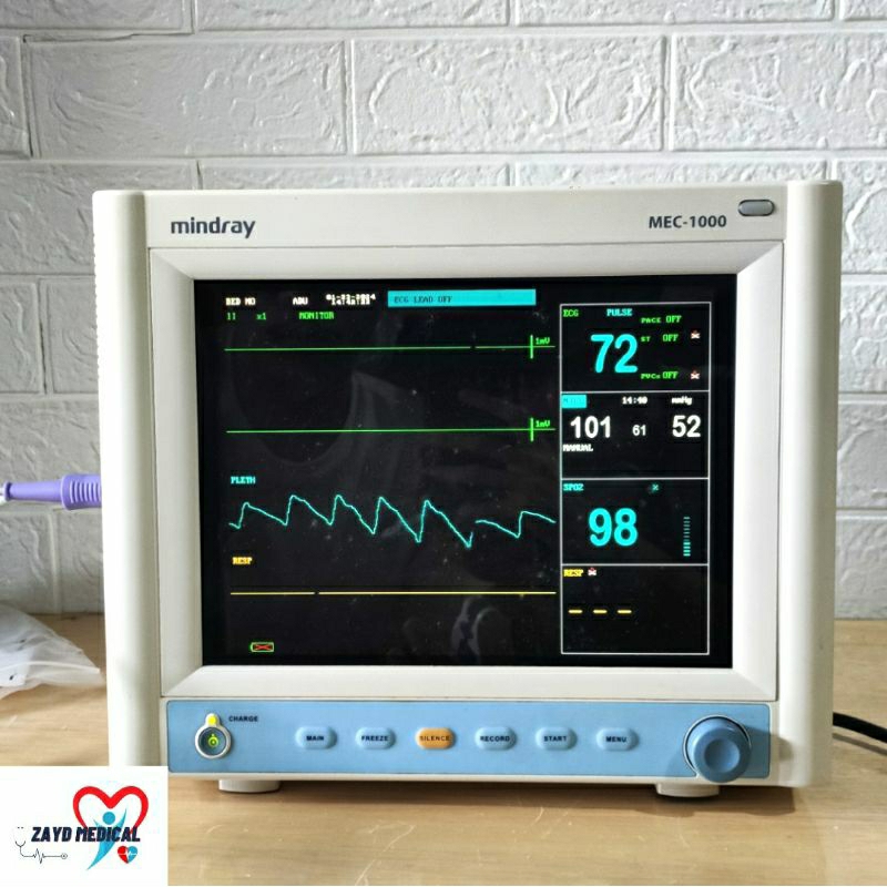 Jual Patient monitor mindray mec-1000 second/ pasien monitor mec-1000 ...