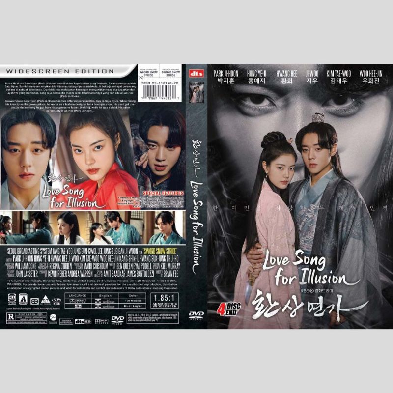 Jual Kaset Serial Drakor 2024 "LOVE SONG FOR ILLUSION" 4 Disk Tamat | Shopee Indonesia