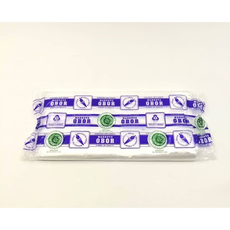 Jual [1 pack] Plastik Alas Makanan HD JET / OBOR Tebal Tahan Panas ...