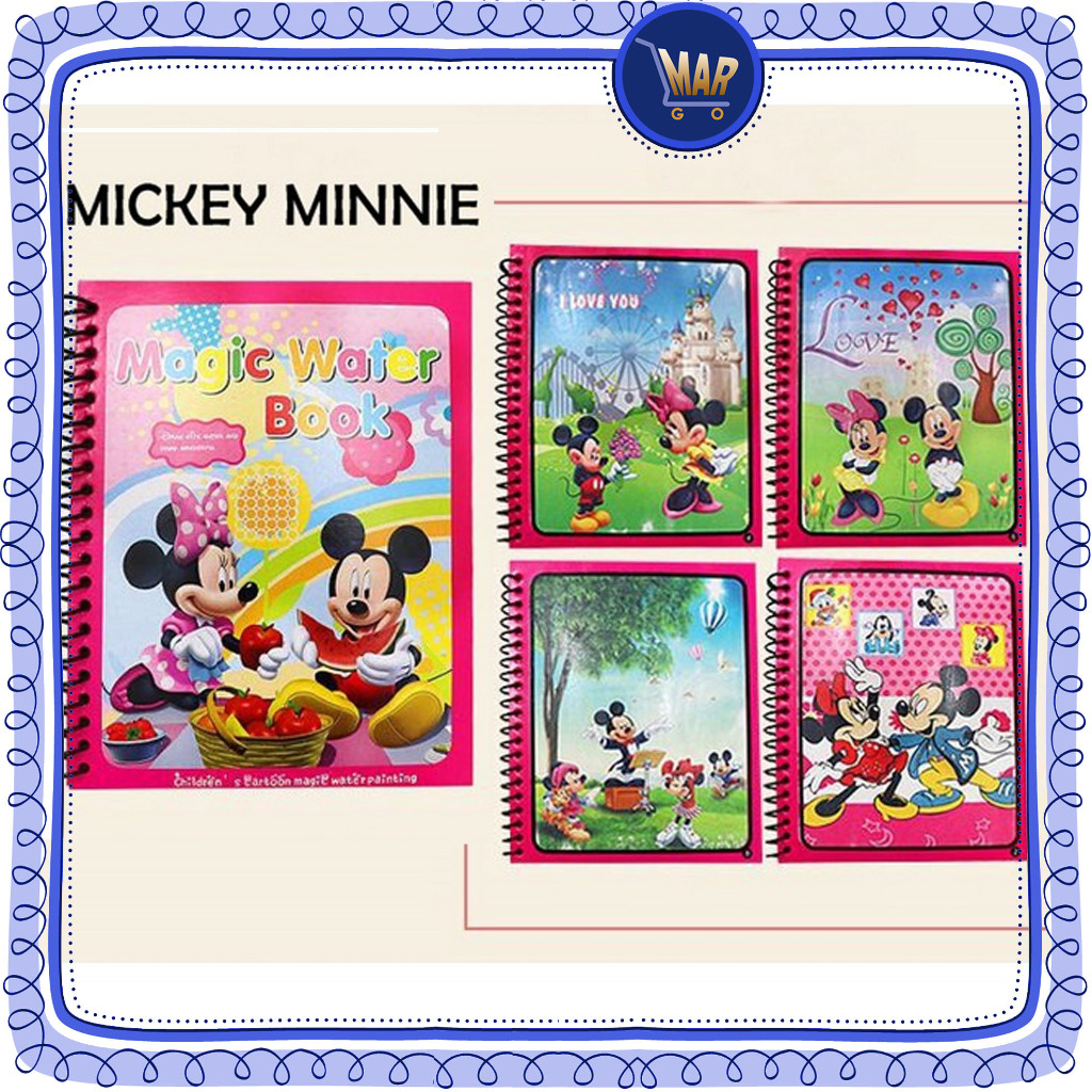 Jual buku mewarnai magic color book buku gambar anak | Shopee Indonesia
