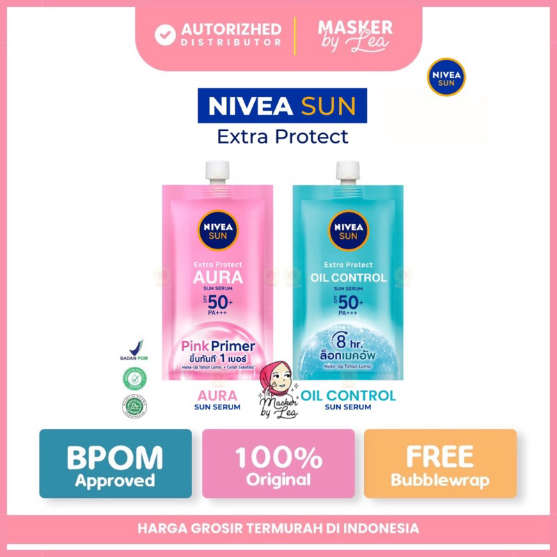 Jual NIVEA Sun Extra Protect Aura Sun Serum Sunscreen SPF 50+ PA ...