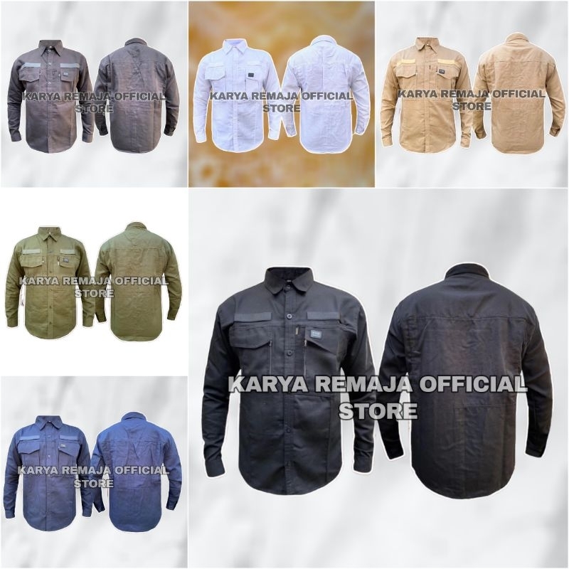 Jual Kemeja Panjang Tactical Model W-Tac Kemeja Polos Panjang Lapangan ...