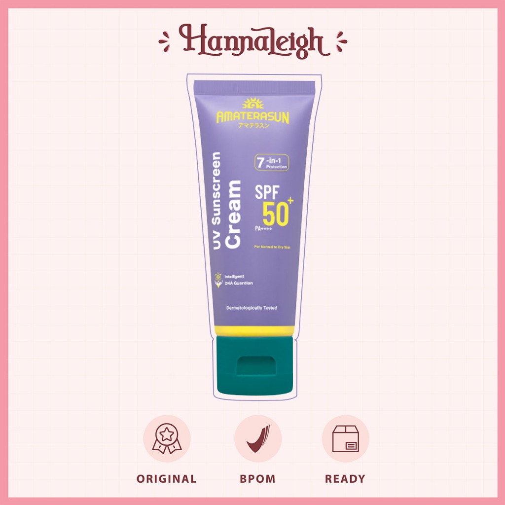 Jual AMATERASUN - 7 in 1 UV Sunscreen Cream SPF 50+ PA++++ | Shopee Indonesia