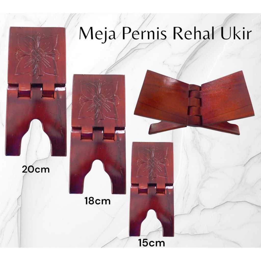 Jual MEJA PERNIS REHAL UKIR KAYU | Shopee Indonesia