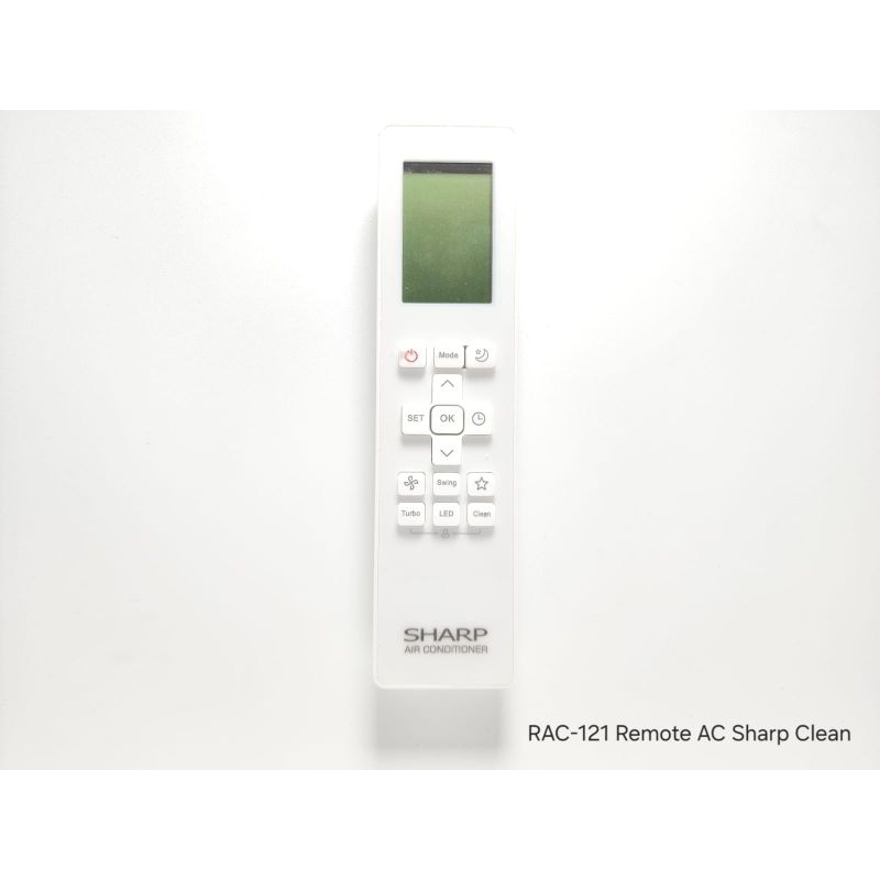 Jual Remote/Remot Ac Sharp Clean RG10B (RAC-121) | Shopee Indonesia