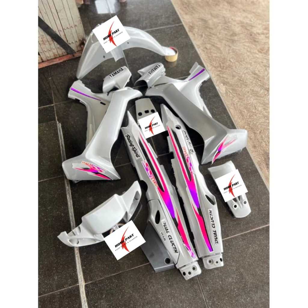 Jual FULL BODY HALUS YAMAHA FIZ R FIZR SS TWO SET STRIPING WARNA FULL ...