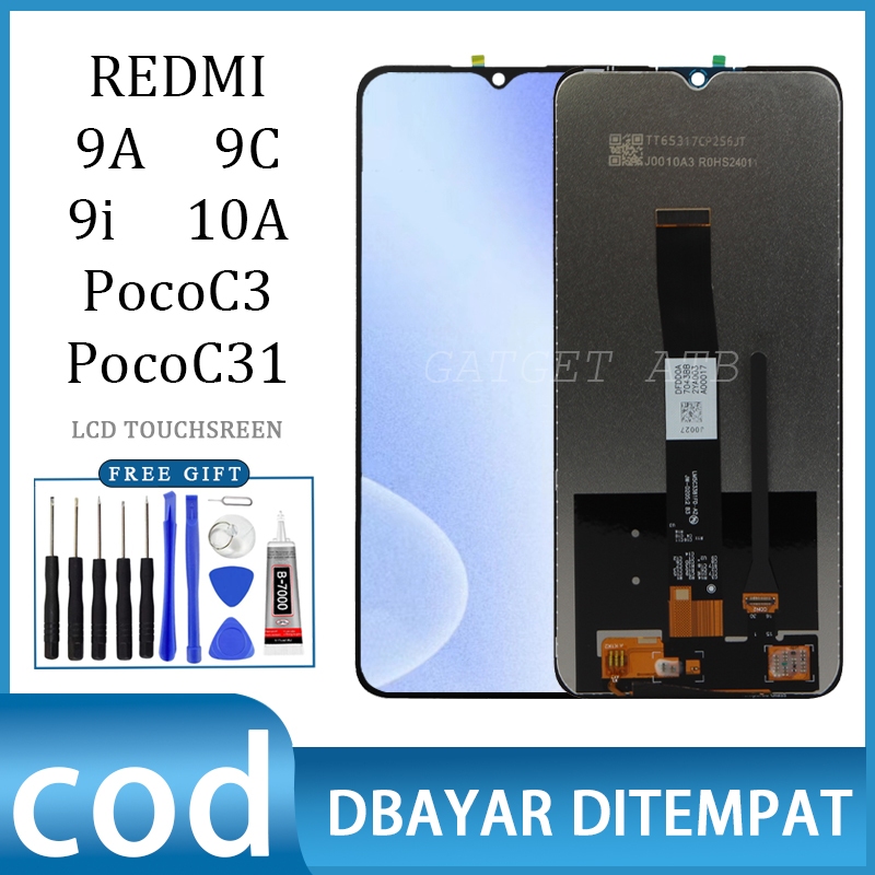 Jual 【ORIGINAL OEM】LCD XIAOMI REDMI 9A/9C/9i/10A/Poco C3/Poco C31 Layar sentuh kualitas tinggi ...