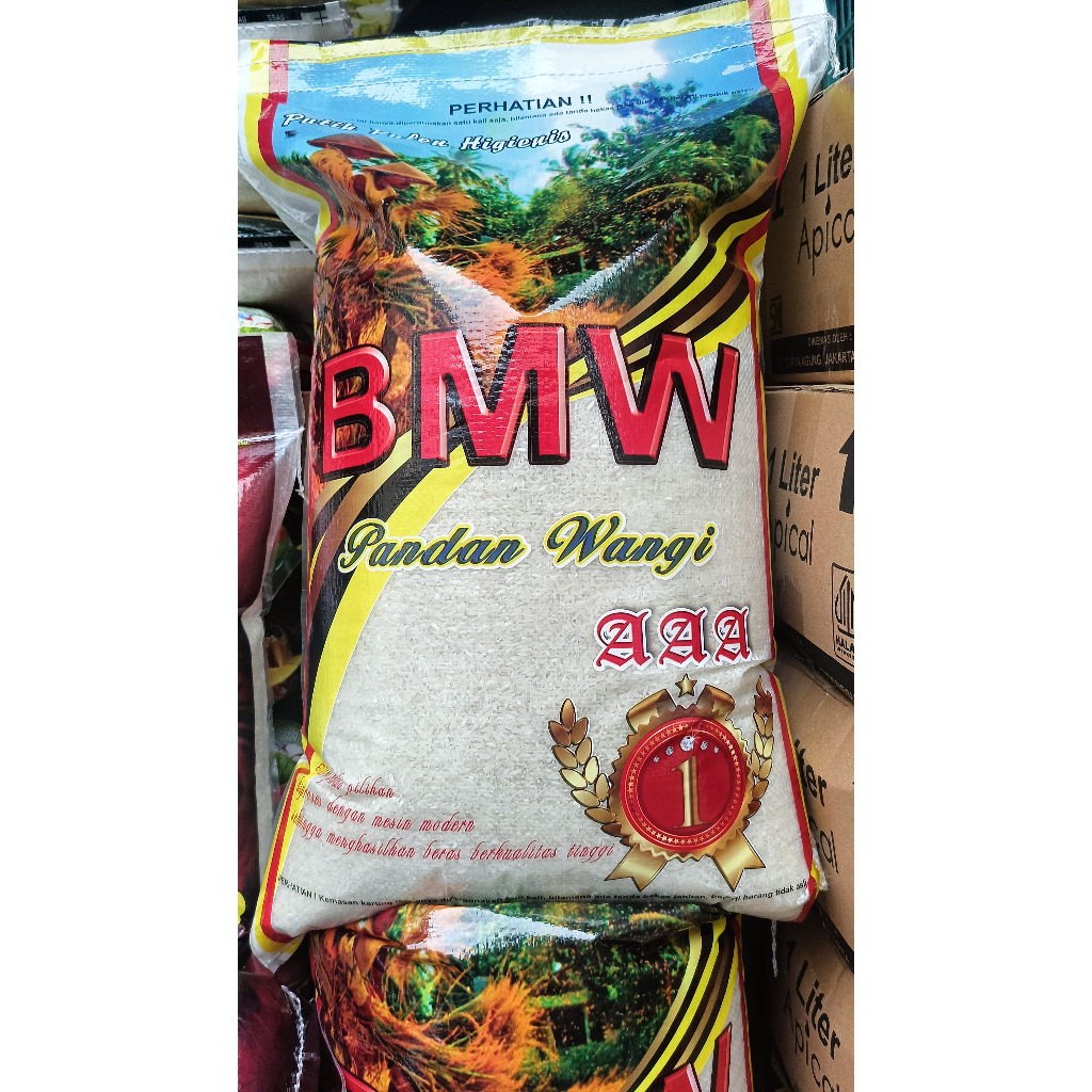 Jual Beras BMW PANDAN WANGI PREMIUM Kemasan 20KG | Shopee Indonesia