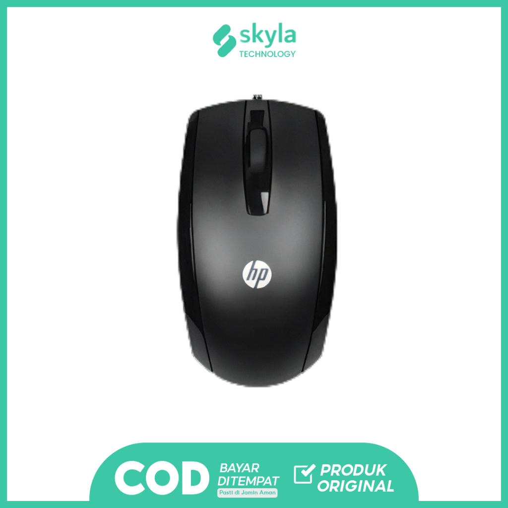 Jual Mouse HP X500 Wired USB X500 Mouse Kabel USB Optical 3 Tombol ...