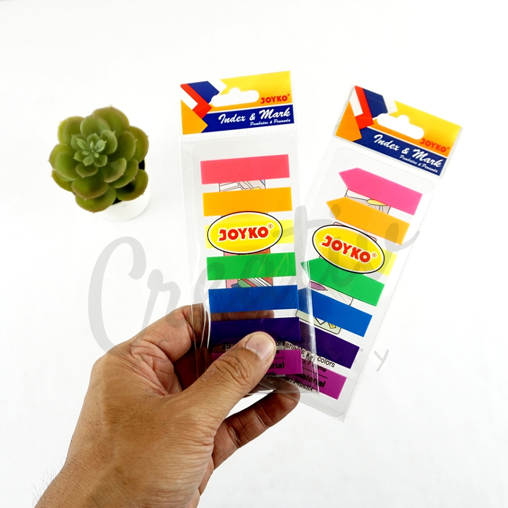 Jual JOYKO Sticky Notes Im-31 Plastic Material Memo Stick Plastik ...