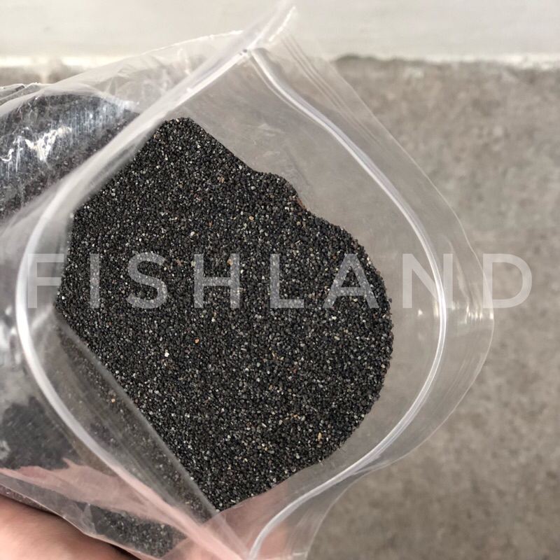 Jual Pasir Moza Sand Hitam Halus 1 Kg / Pasir Aquascape / Pasir ...