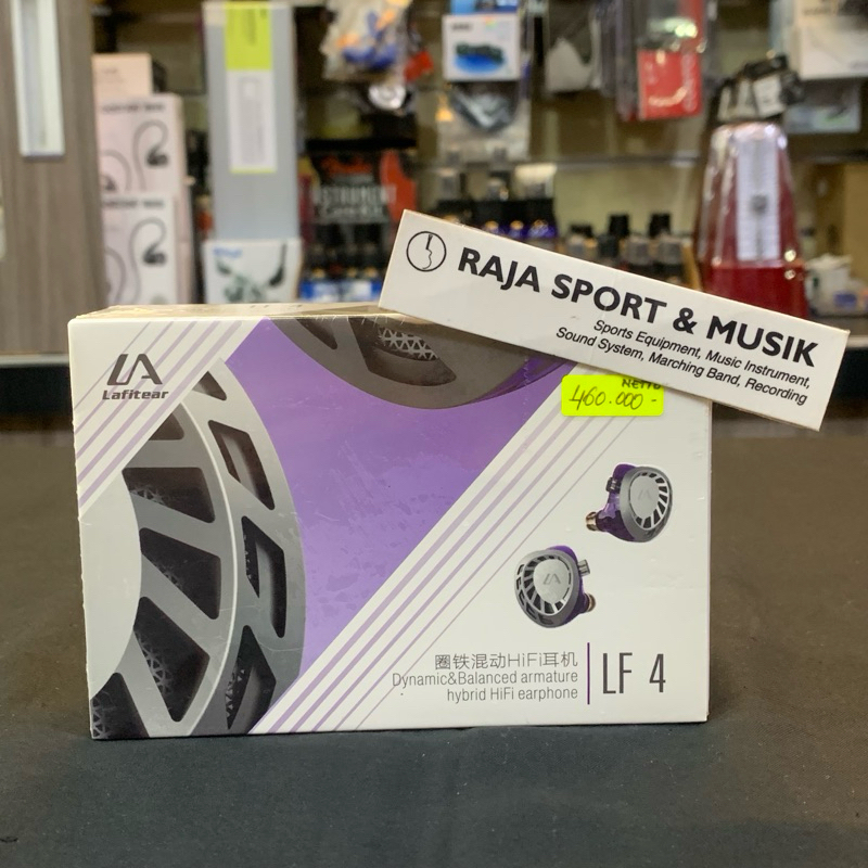 Jual LAFITEAR LF4 HiFi IEM 4 DRIVER 1DD + 3BA HYBRID TECHNOLOGY ...
