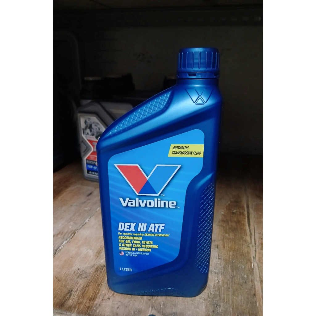 Jual OLI TRANSMISI MATIC ATF VALVOLINE DEX III (1L) | Shopee Indonesia