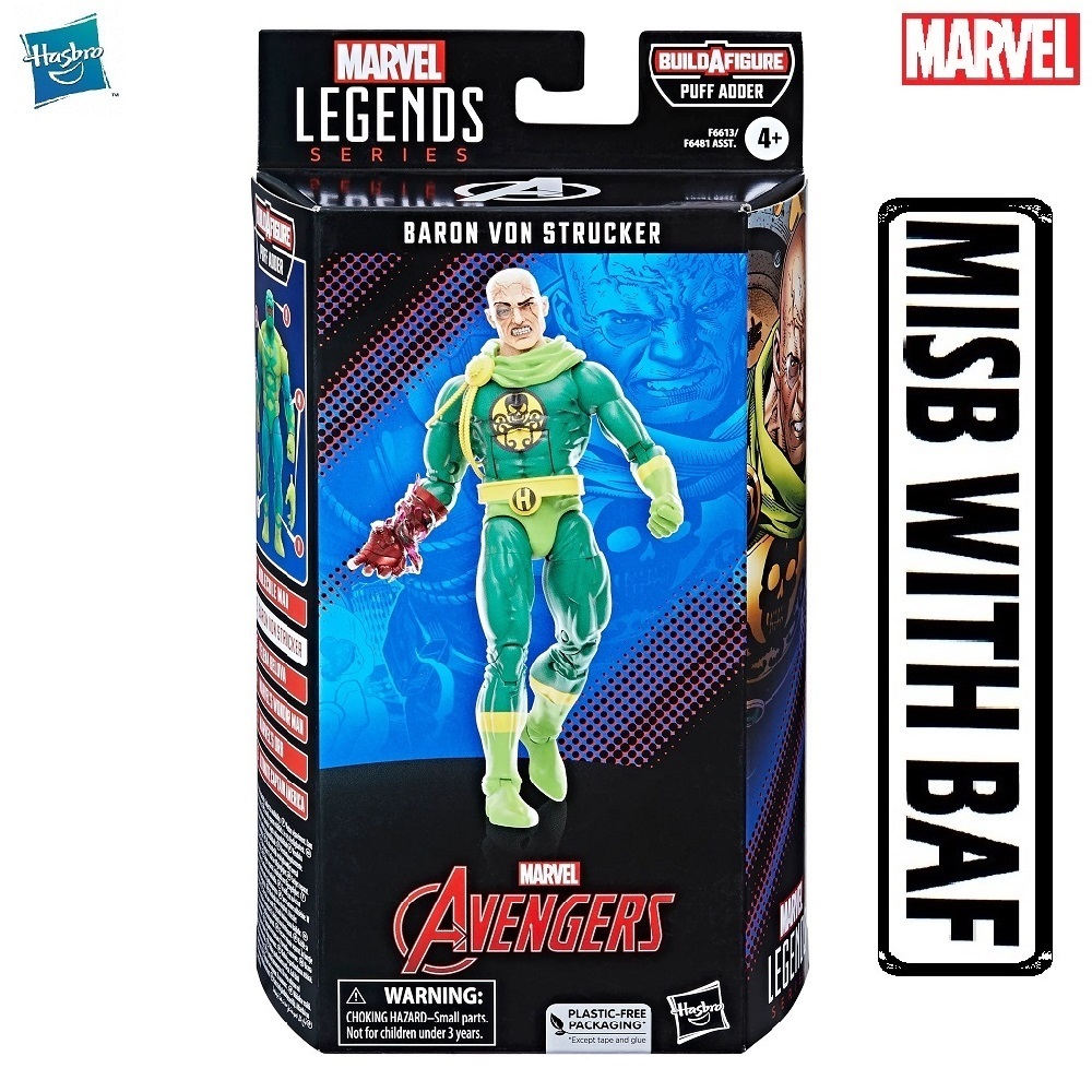 Jual MARVEL Legends Series MARVEL Avengers Classic Comics Wave Baron ...