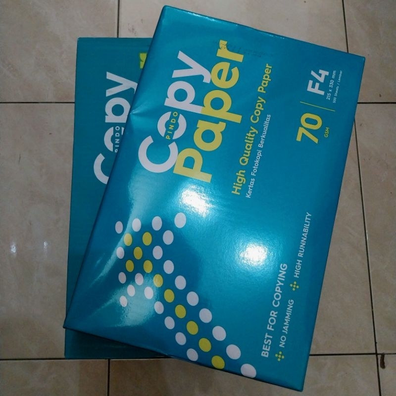 Jual 1 Rim Kertas Hvs F4 70gr Copy Paper Shopee Indonesia