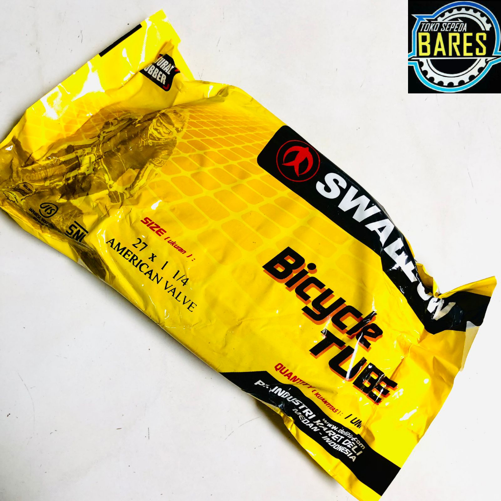 Jual Ban Dalam Sepeda Balap Jadul 27 Swallow 27 x 1 1/4 Pentil / Cop Motor | Shopee Indonesia