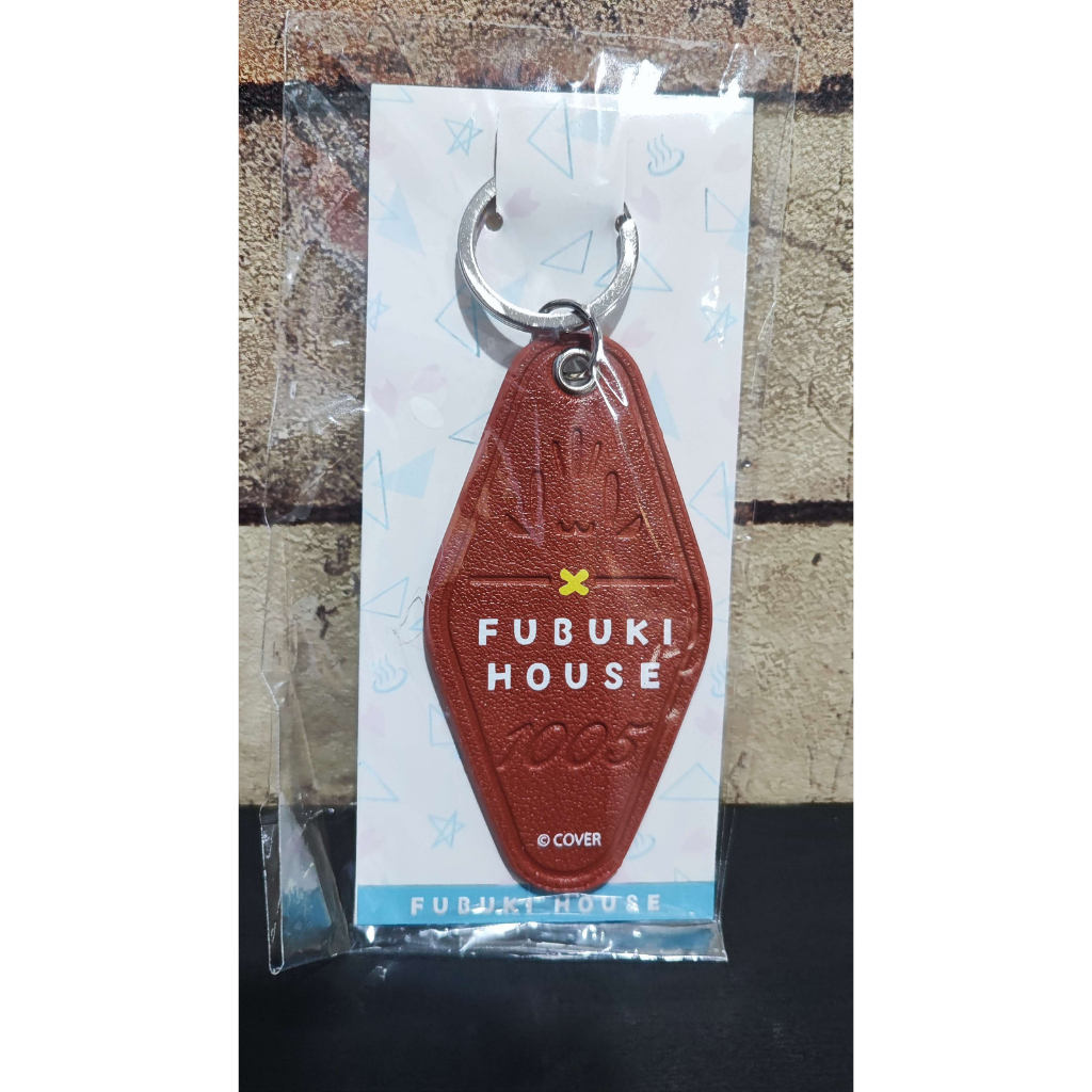 Jual Ganci Shirakami Fubuki 5th Anniversary Leather Keychain | Shopee ...