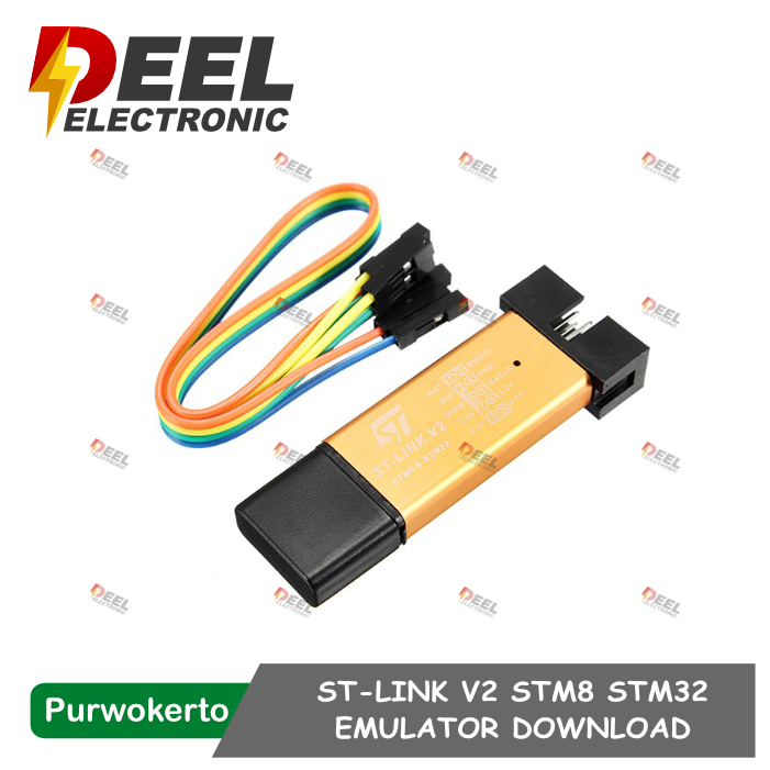 Jual ST LINK V2 STLINK MINI STM8 STM32 USB DOWNLOADER ST-LINK V2 ...