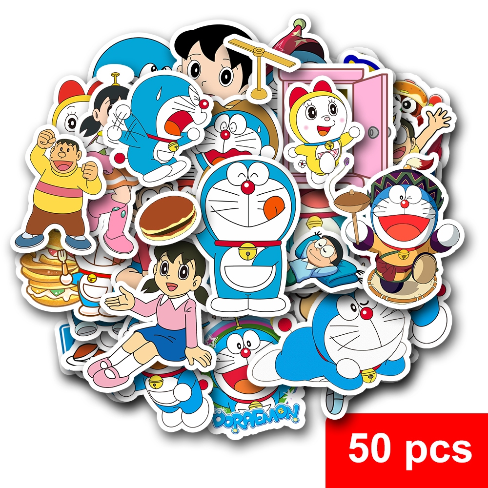 Jual stiker doraemon I stiker pack nobita shizuka suneo dan giant I ...