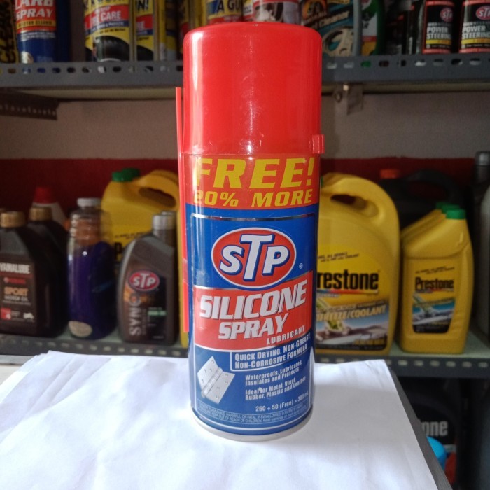 Jual STP Silicone Spray Lubricant Pelumas Anti Karat Mobil Power Window ...