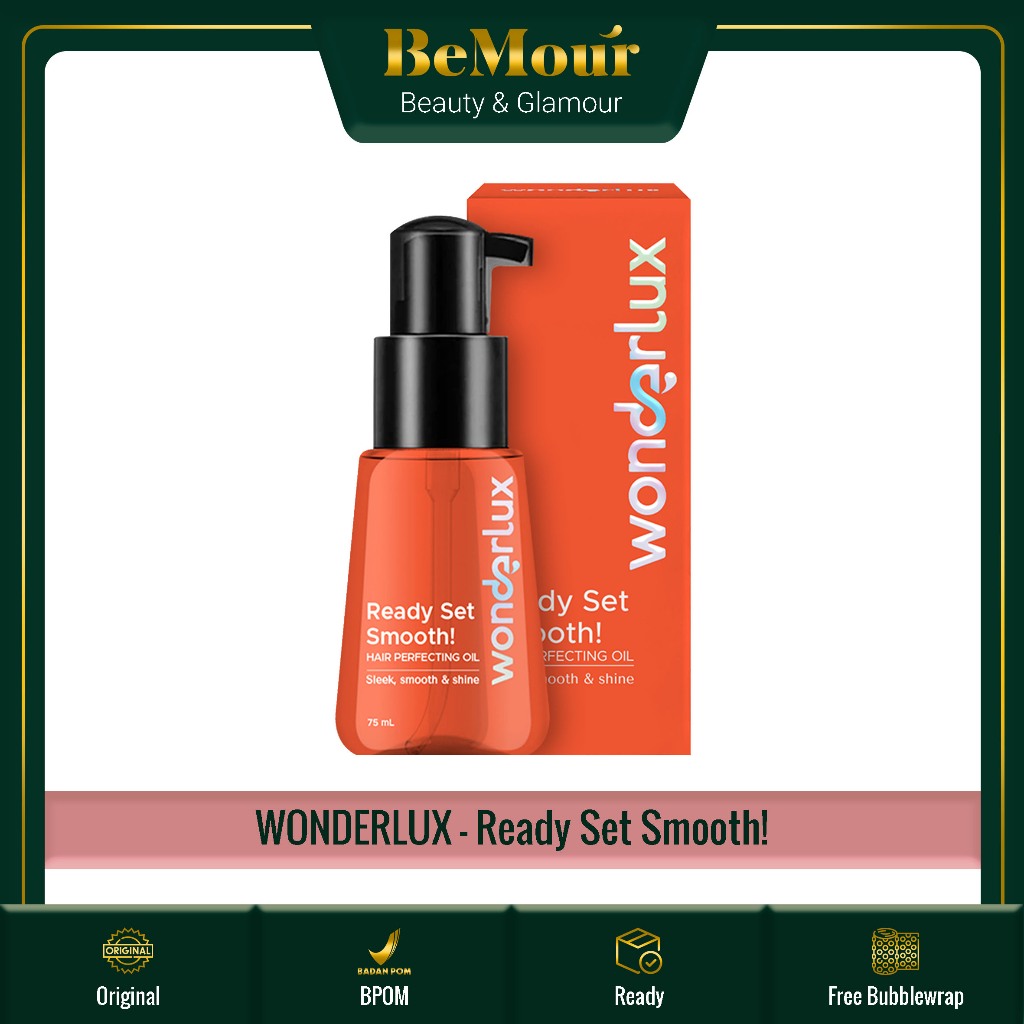 Jual WONDERLUX - READY SET SMOOTH HAIR PERFECTING OIL ( 75 ml ) - Hair ...