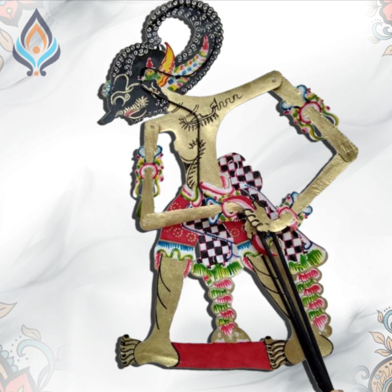 Jual Wayang Asli Kulit Sapi bima alias werkudoro murah | Shopee Indonesia