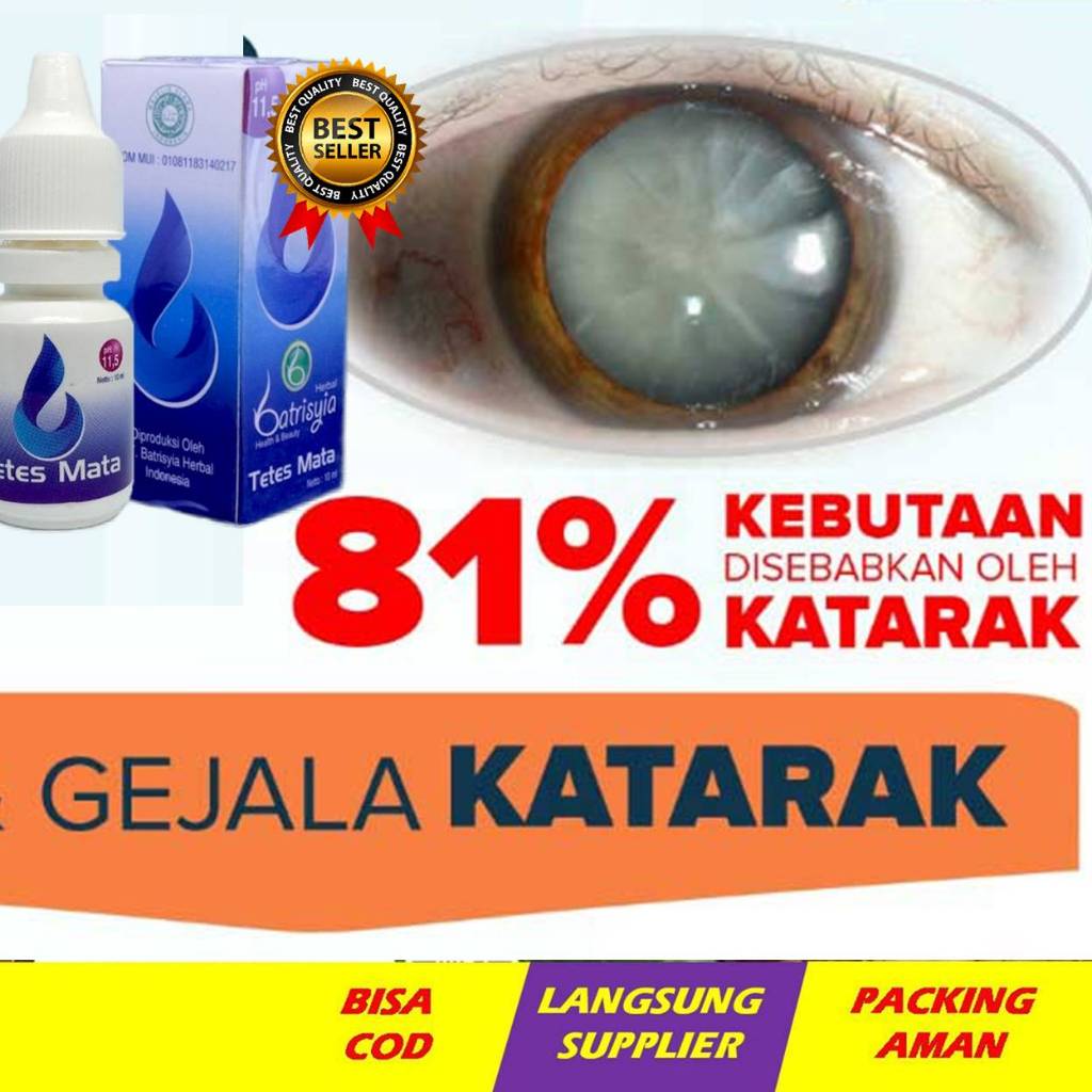 Jual Obat Tetes Mata Ampuh Untuk Katarak Mata Merah Dan Gatal Aman ...