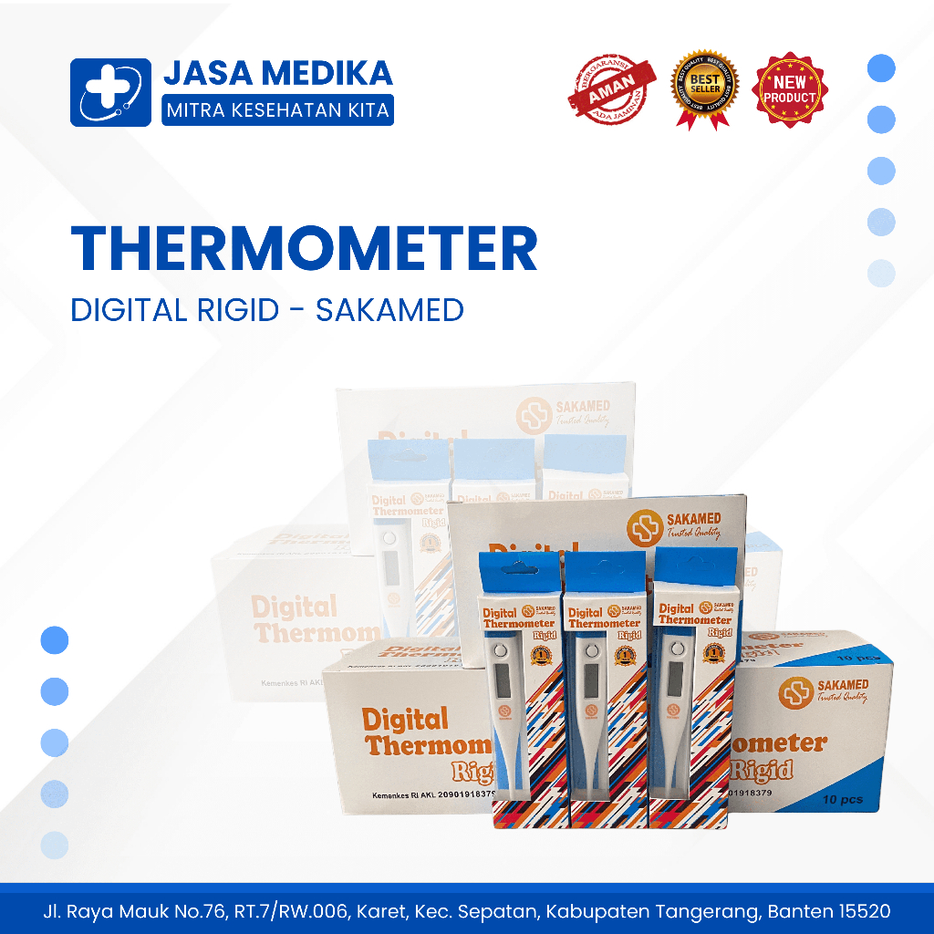 Jual Thermometer Rigid Sakamed | Shopee Indonesia