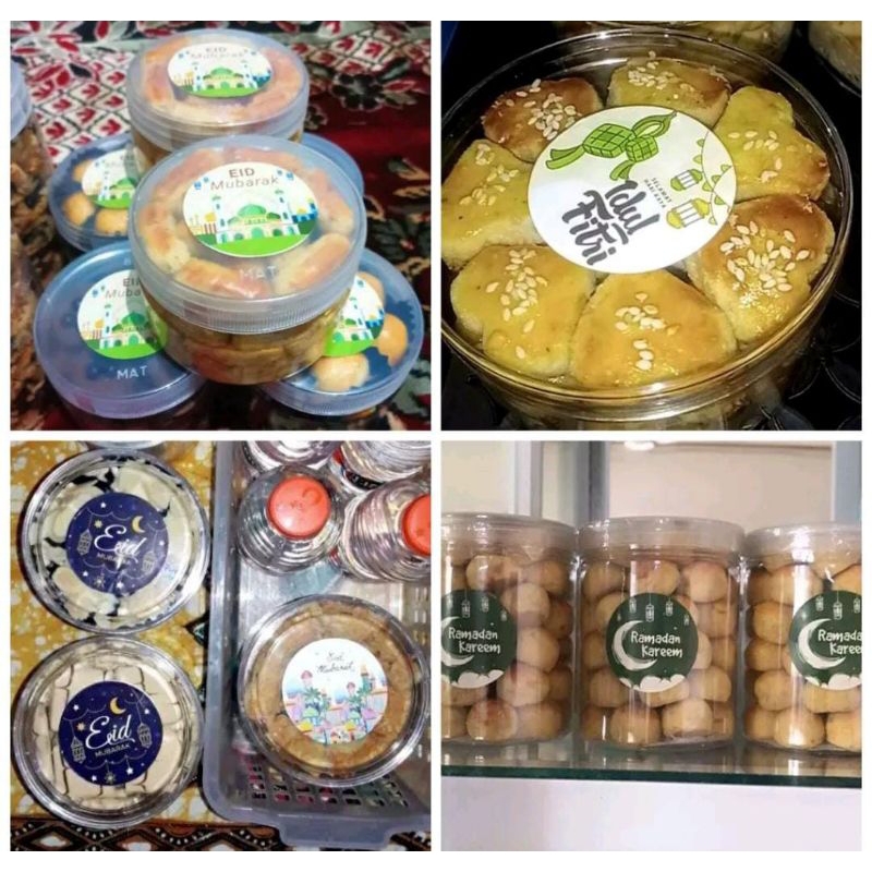 Jual STIKER EDISI IDUL FITRI STIKER HAMPERS - STIKER BULAT IDUL FITRI ...