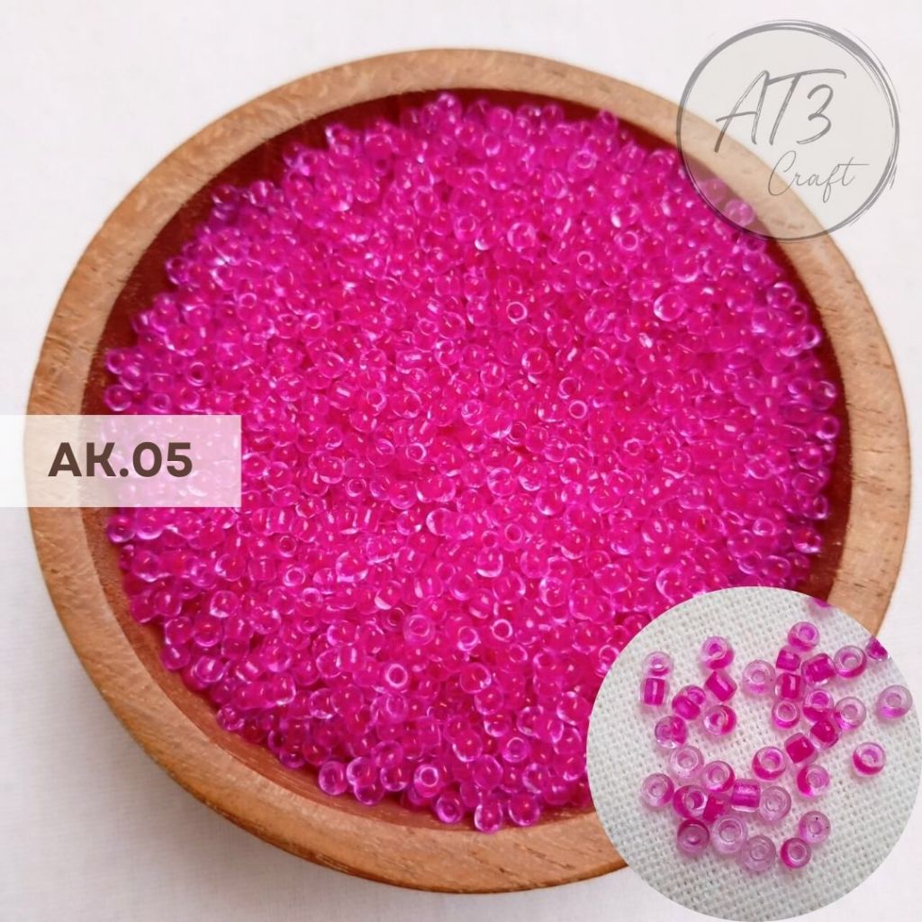 Jual [25 gram] Manik / Payet / Mote pasir kaca ukuran 12/0 (2mm ...